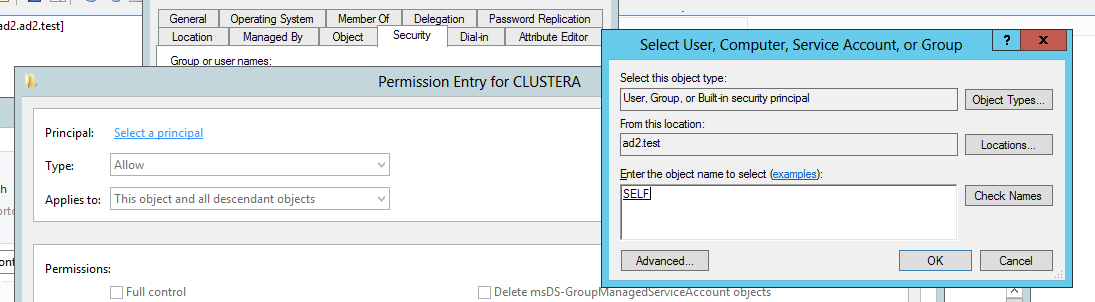 How To Configure Delegation Of Cluster Machine Accounts With Active